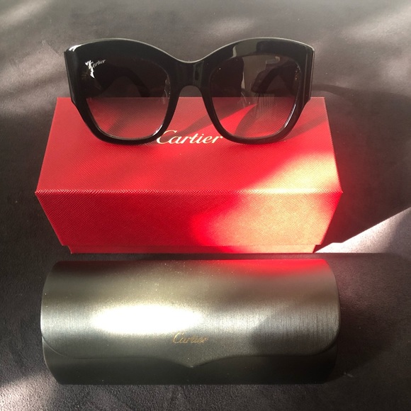 Cartier | Accessories | Cartier Cat Eye Sunglasses Ct304s 00 | Poshmark